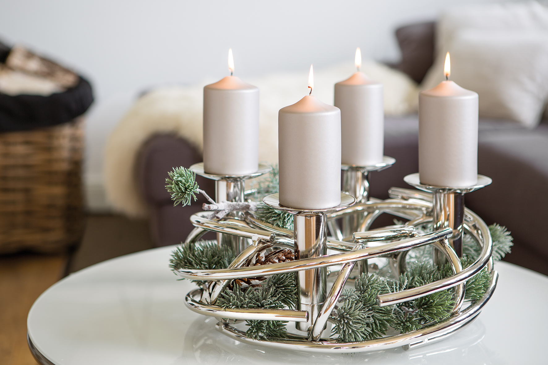 Spannende Fink Adventskranz Sale Bilder